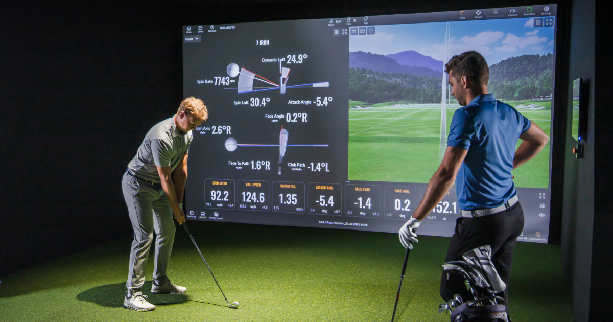 TrackMan Golf Performance Software in Action